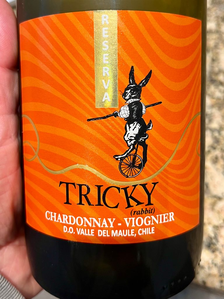 2023 Invina Tricky (Rabbit) Chardonnay Chardonnay/Viognier Reserva ...