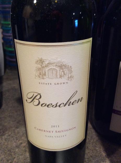 2013 Boeschen Vineyards Cabernet Sauvignon, USA, California, Napa ...