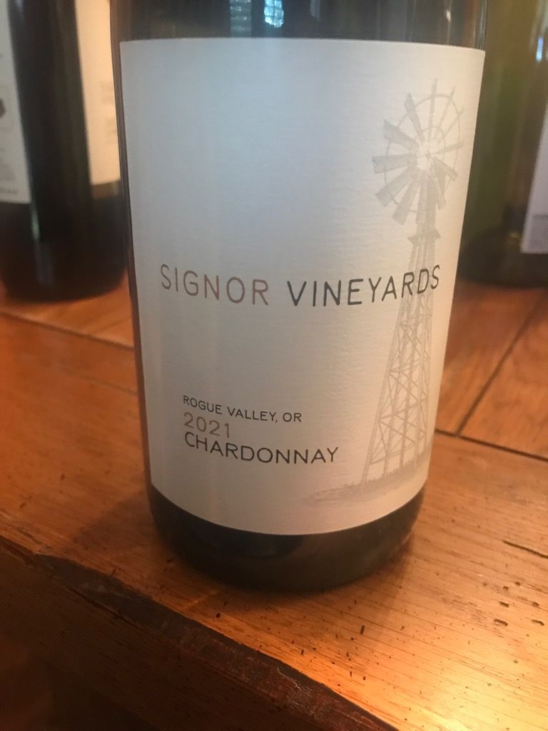 2022 Signor Vineyards Chardonnay Rogue Valley, USA, Texas, Texas High ...