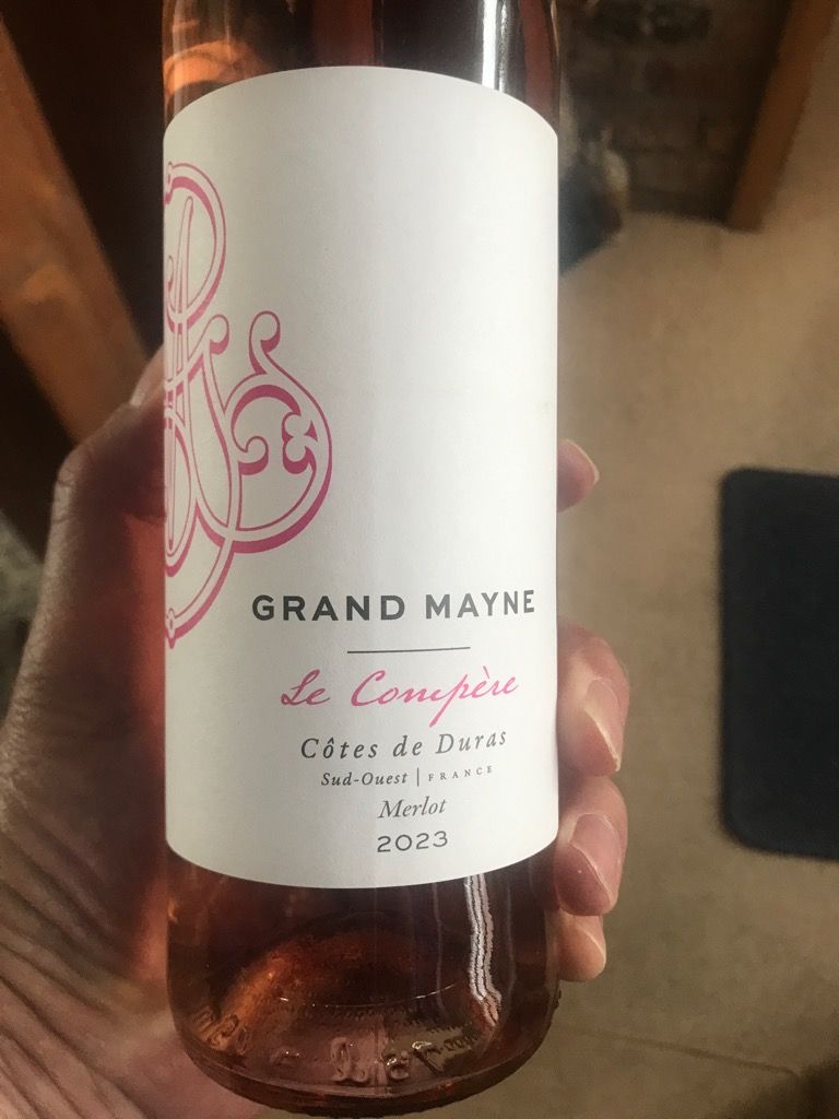 2023 Domaine du Grand Mayne Côtes-de-Duras Rosé, France, Southwest ...