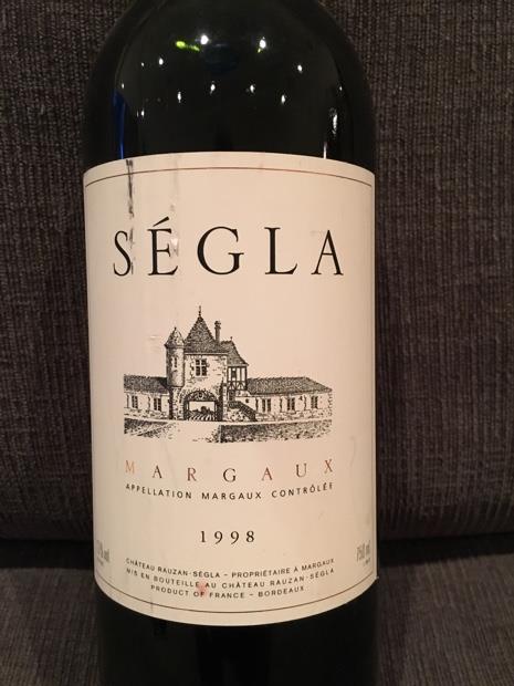 1998 Ségla, France, Bordeaux, Médoc, Margaux - CellarTracker