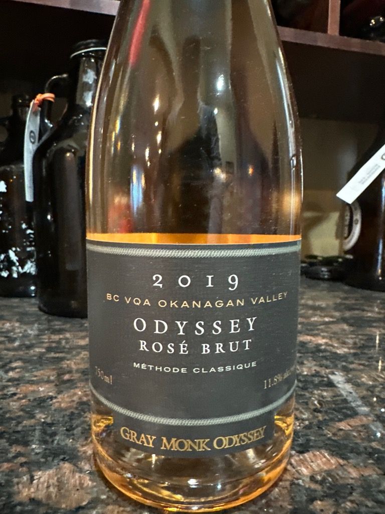 2019 Gray Monk Estate Winery Odyssey Rosé Brut, Canada, British ...