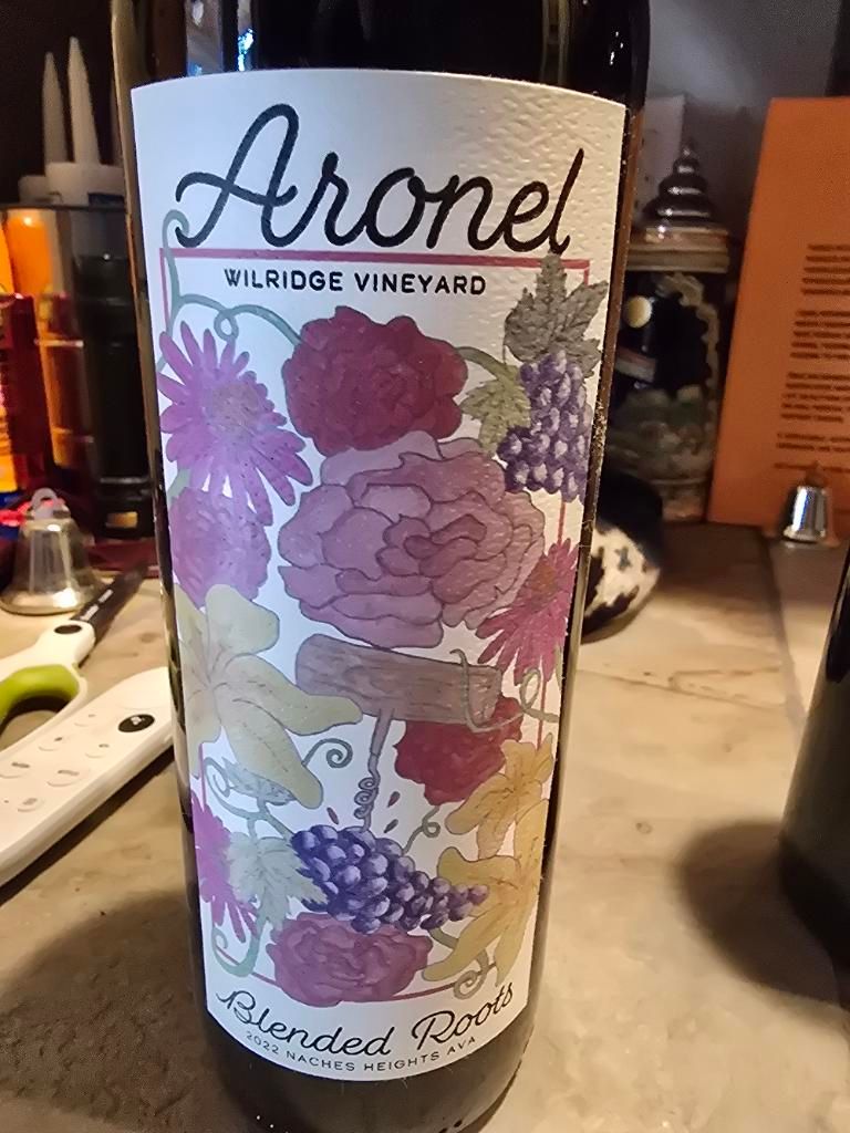 2022 Wilridge Aronel Blended Roots Red Blend, USA, Washington, Columbia ...