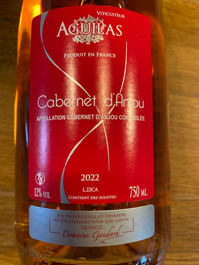 2022 Domaine Gaudard Anjou Rouge, France, Loire Valley, Anjou-Saumur ...