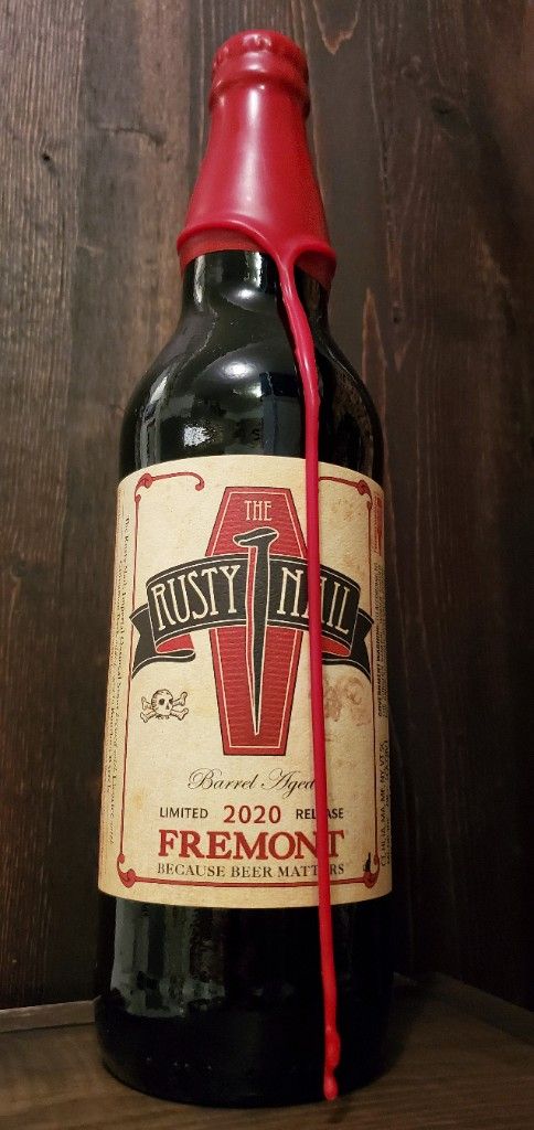 2018 Fremont Brewing The Rusty Nail Imperial Stout, USA, Washington ...