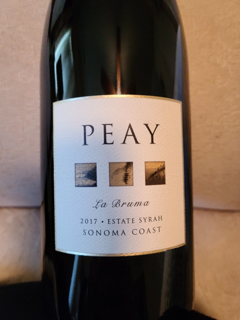 2017 Peay Vineyards Syrah La Bruma, USA, California, Sonoma County ...