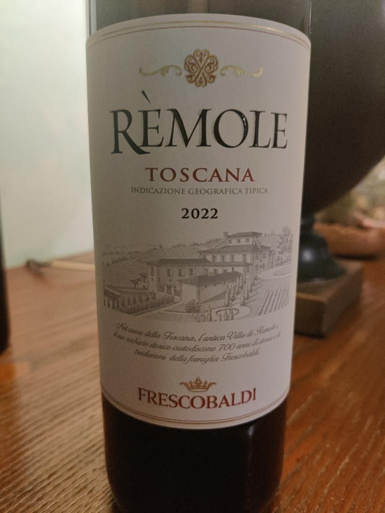 2022 Marchesi de' Frescobaldi Rèmole Toscana IGT, Italy, Tuscany ...