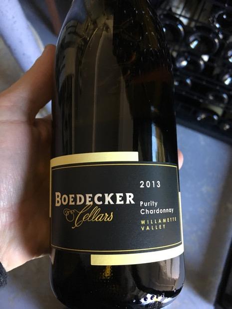 2011 Boedecker Cellars Chardonnay Purity Chardonnay, USA, Oregon ...