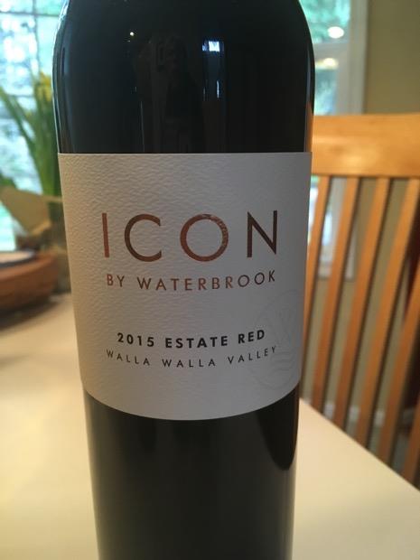 2015 Waterbrook Icon Reserve Estate Red Blend, USA, Washington ...