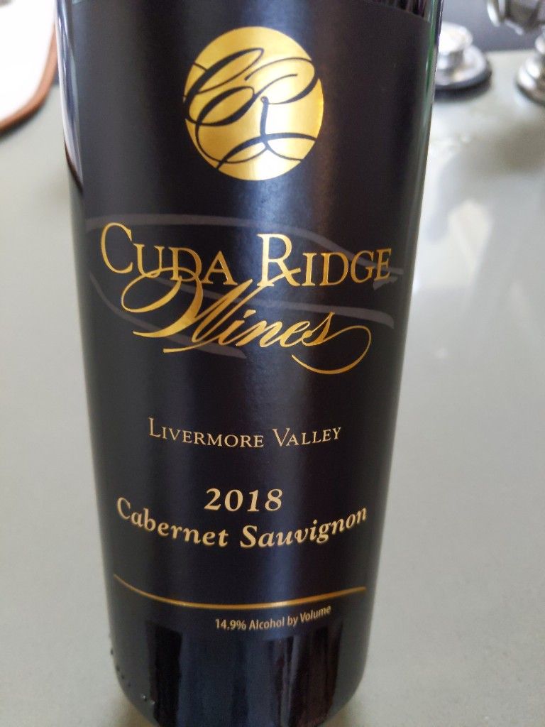 2018 Cuda Ridge Wines Cabernet Sauvignon, USA, California, San ...