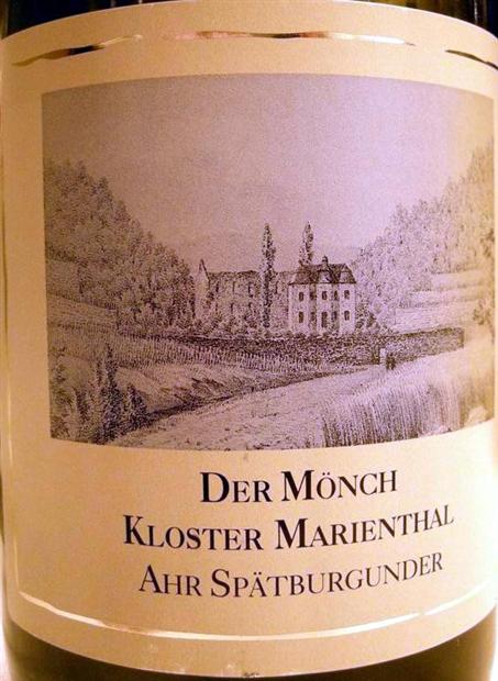 2006 Kloster Marienthal Spätburgunder Der Mönch, Germany, Ahr ...