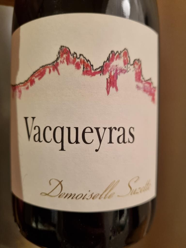 2020 Demoiselle Suzette Vacqueyras, France, Rhône, Southern Rhône ...