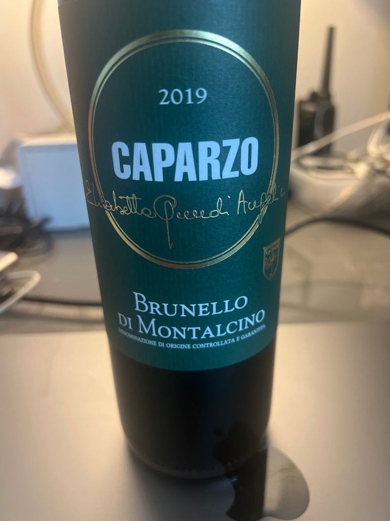 2019 Tenuta Caparzo Brunello di Montalcino, Italy, Tuscany, Montalcino ...