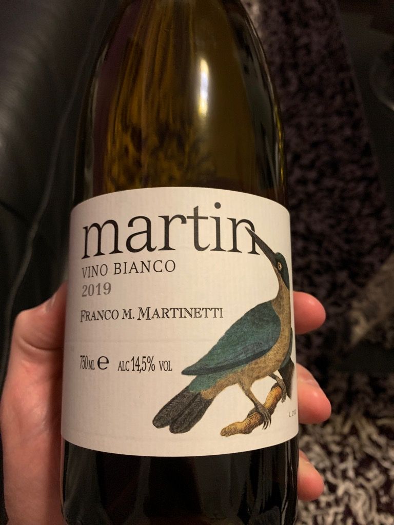 2019 Franco M Martinetti Timorasso Colli Tortonesi Martin, Italy ...