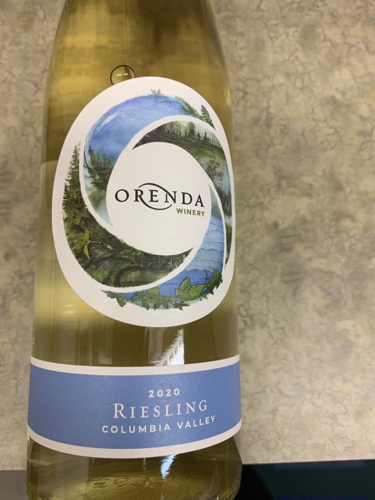 2022 Orenda Winery Riesling Dineen, USA, Washington, Columbia Valley ...