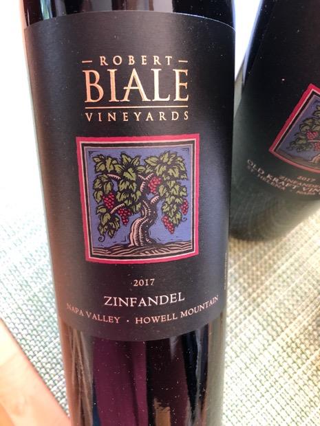 2017 Robert Biale Zinfandel, USA, California, Napa Valley, Howell ...