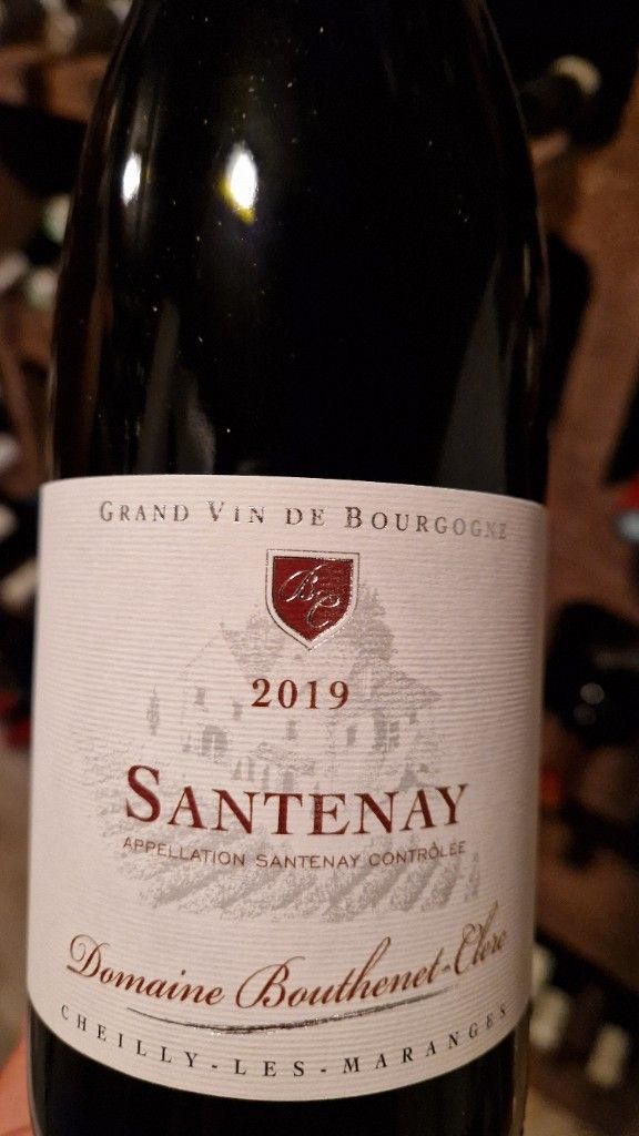 2019 Domaine Bouthenet-Clerc Santenay, France, Burgundy, Côte de Beaune ...