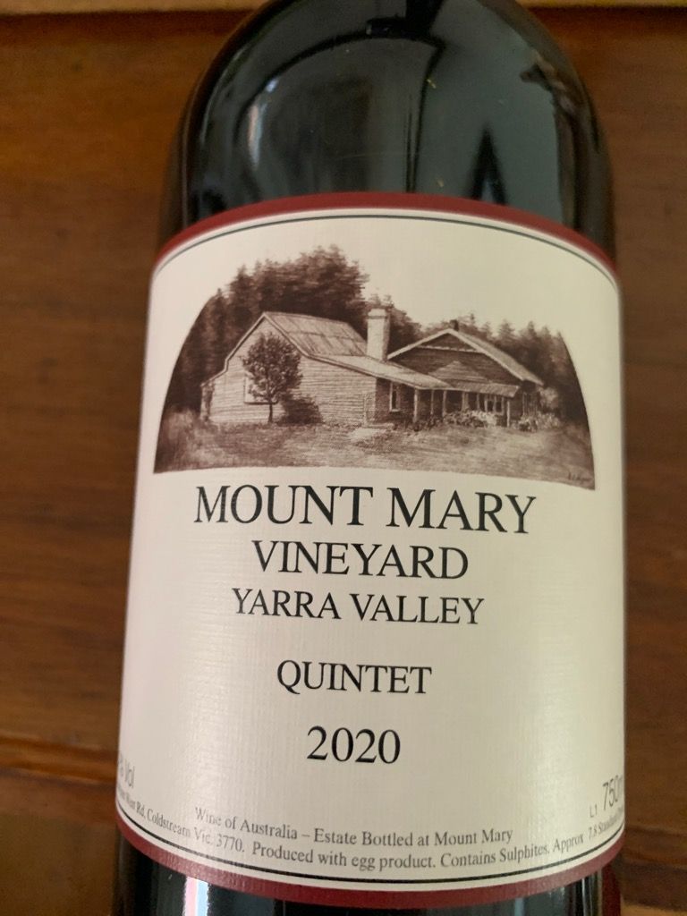 2020 Mount Mary Quintet, Australia, Victoria, Port Phillip, Yarra ...