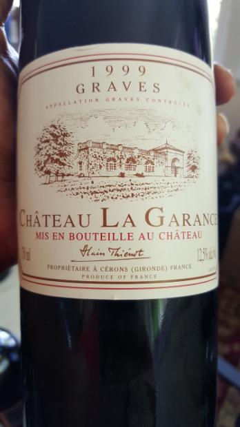 1995 Château La Garance, France, Bordeaux, Graves - CellarTracker