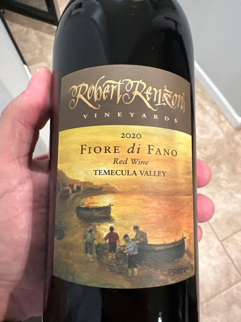 2021 Robert Renzoni Fiore di Fano, USA, California, South Coast ...