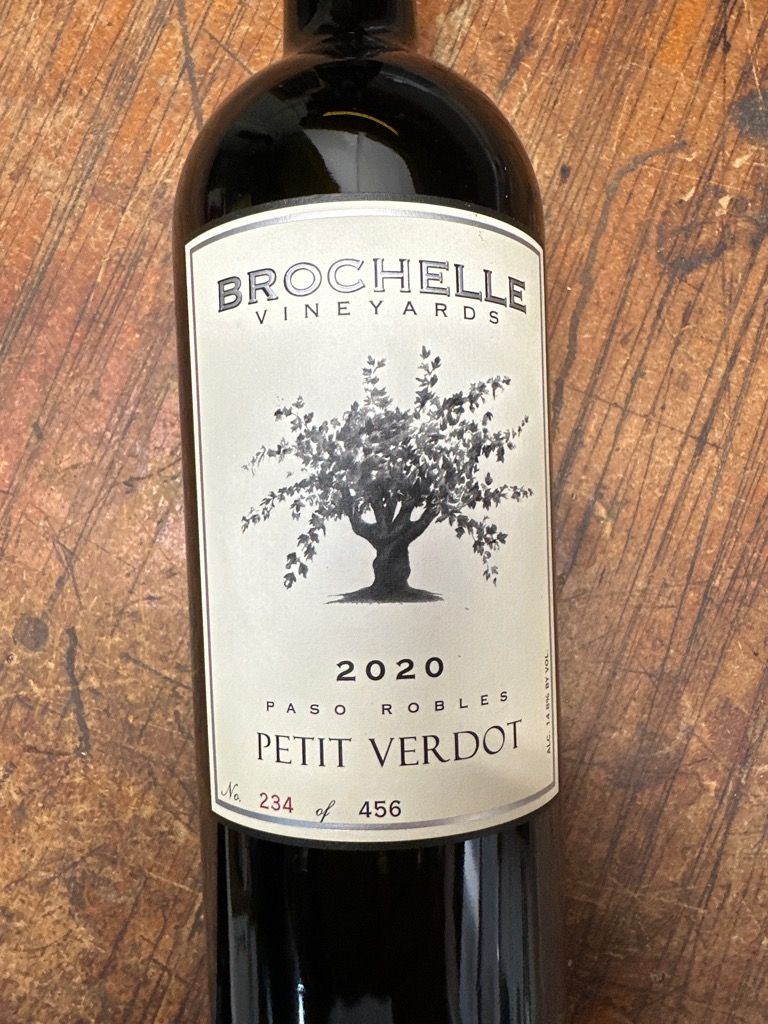 2020 Brochelle Vineyards Petit Verdot, USA, California, Central Coast ...