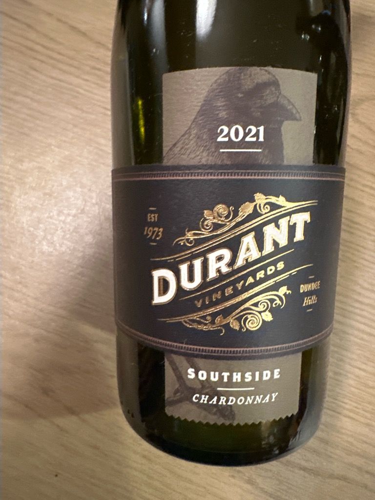 2021 Durant Vineyards Chardonnay Southside, USA, Oregon, Willamette ...