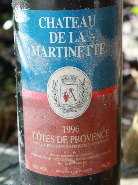 1999 Château La Martinette Côtes de Provence Cuvée Prestige, France ...