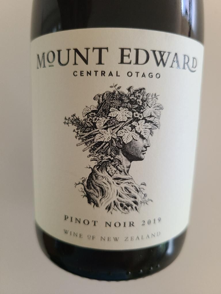 2019 Mount Edward Pinot Noir, New Zealand, South Island, Otago, Central ...