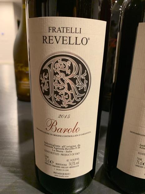 2015 Fratelli Revello Barolo Vigna Conca, Italy, Piedmont, Langhe ...