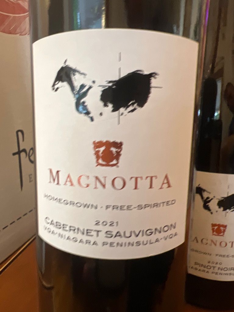2021 Magnotta Cabernet Sauvignon, Canada, Ontario, Niagara Peninsula ...
