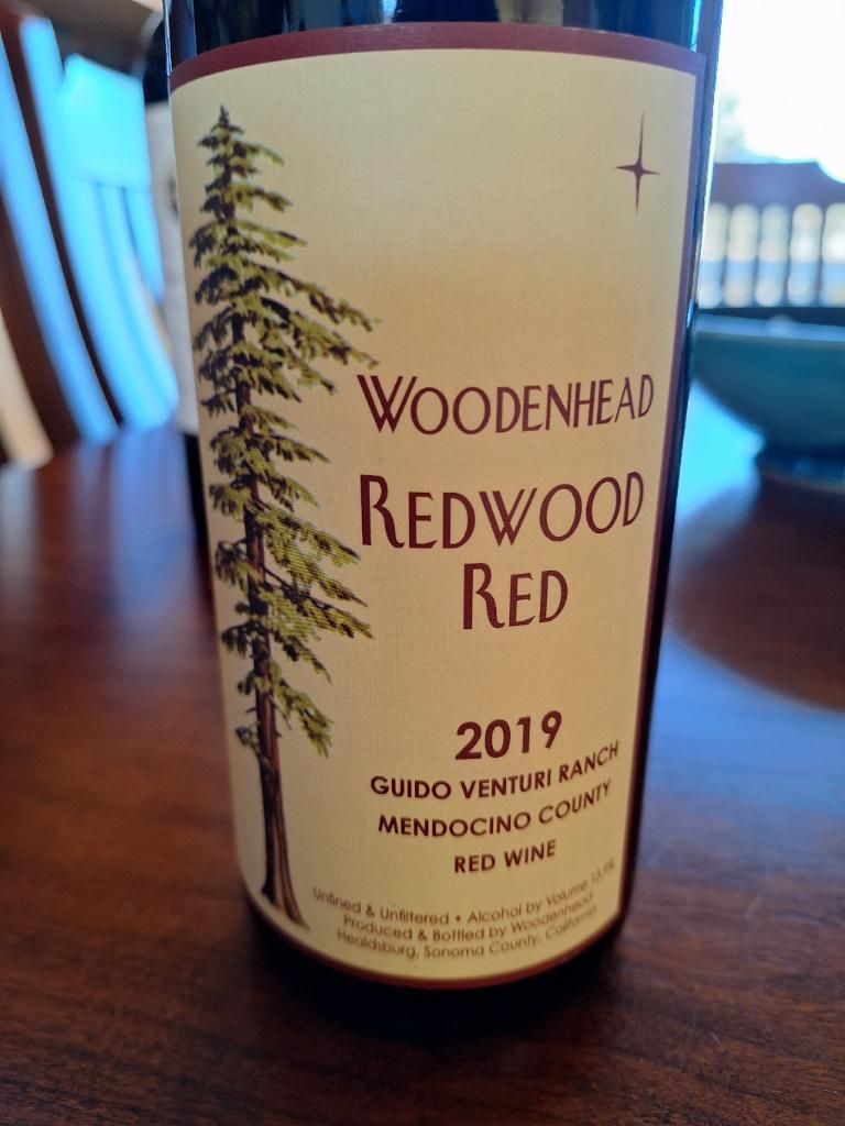 2019 Woodenhead Redwood Red, USA, California, North Coast, Mendocino ...