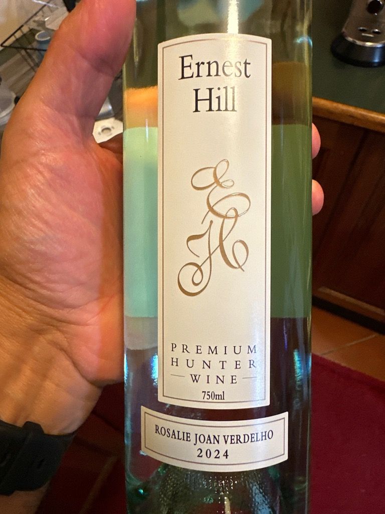2024 Ernest Hill Verdelho Rosalie Joan, Australia, New South Wales, Hunter Valley, Pokolbin ...