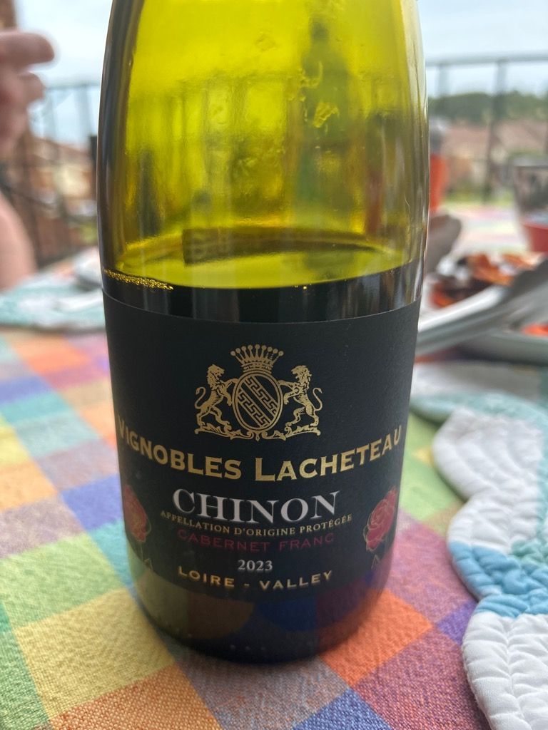 2023 LaCheteau Cabernet Franc Chinon, France, Loire Valley, Touraine ...