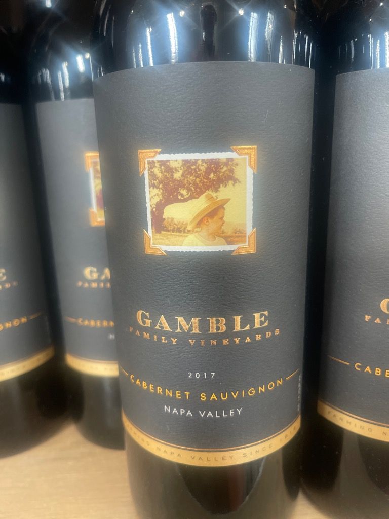 2017 Gamble Family Vineyards Cabernet Sauvignon Napa Valley, USA ...