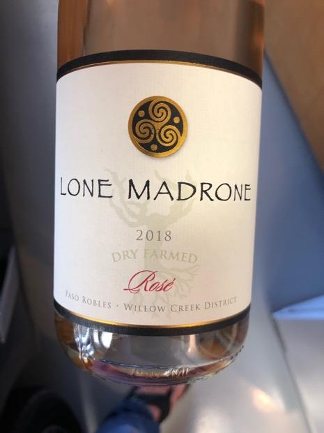 2018 Lone Madrone Mourvèdre Rosé, USA, California, Central Coast, Paso ...