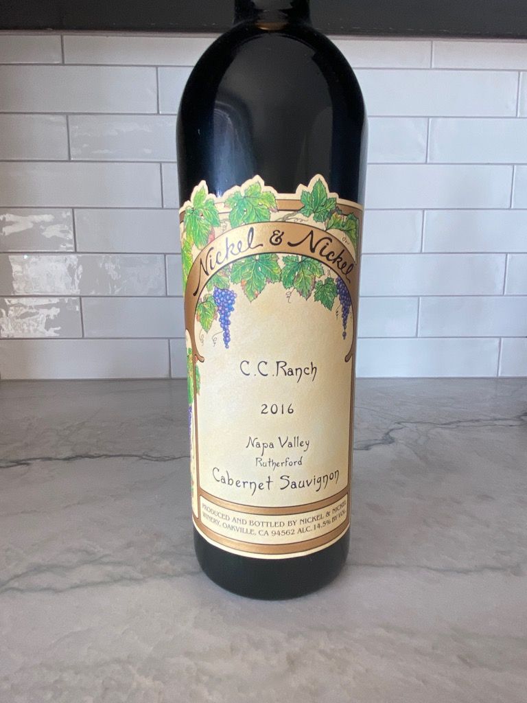 2016 Nickel & Nickel Cabernet Sauvignon C. C. Ranch, USA, California ...