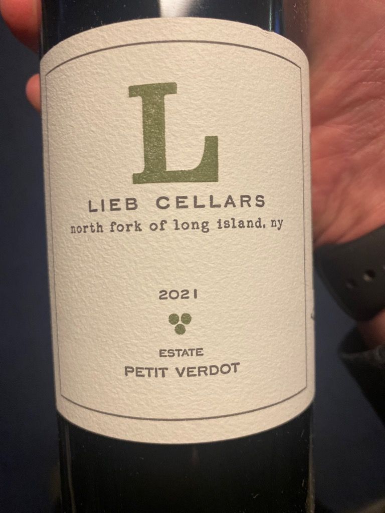 2021 Lieb Cellars Petit Verdot Estate, USA, New York, Long Island ...