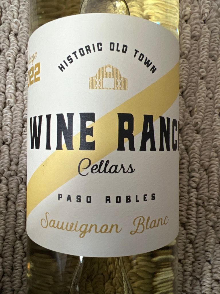 2022 Wine Ranch Cellars Sauvignon Blanc, USA, California, Central Coast ...