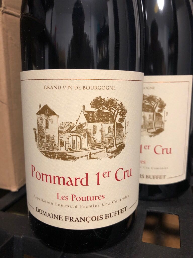 2020 Domaine François Buffet Pommard 1er Cru Les Poutures, France ...