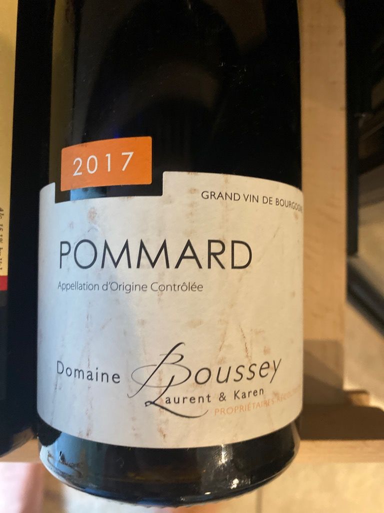 2017 Domaine Laurent Boussey Pommard, France, Burgundy, Côte de Beaune ...