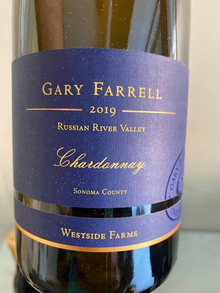 2019 Gary Farrell Chardonnay Westside Farms, USA, California, Sonoma ...