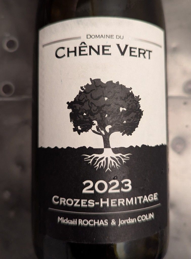2024 Domaine du Chêne Vert Crozes-Hermitage Blanc, France, Rhône ...