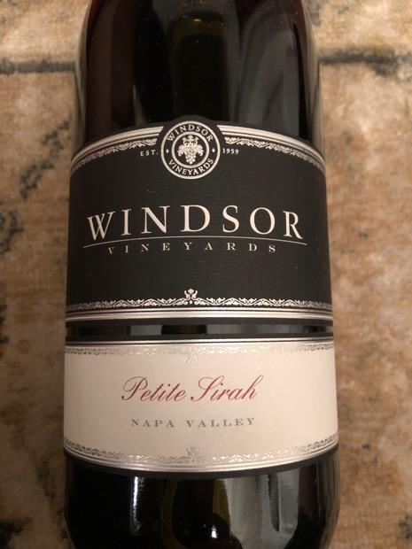 2009 Windsor Vineyards Petite Sirah Napa Valley, USA, California, Napa ...
