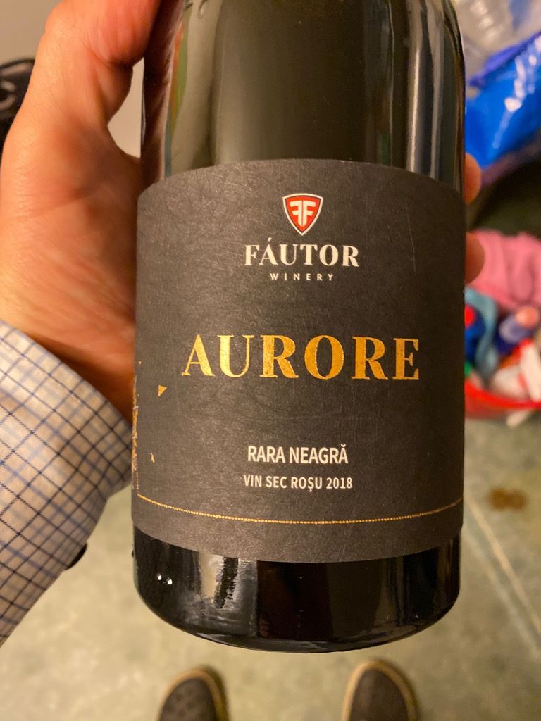 2018 Fautor Rară Neagră Aurore, Moldova - CellarTracker