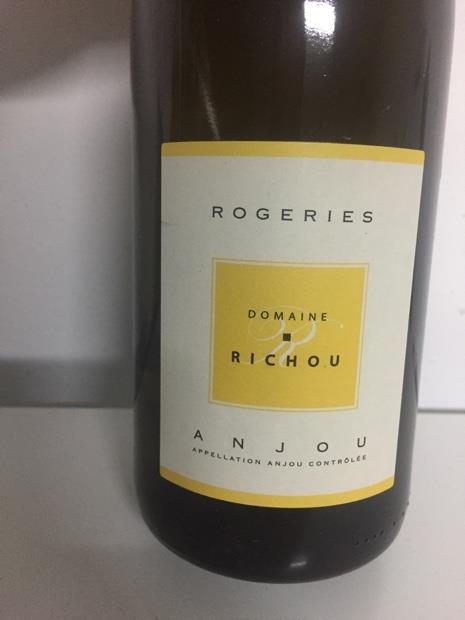 2015 Domaine Richou Anjou Les Rogeries, France, Loire Valley, Anjou ...