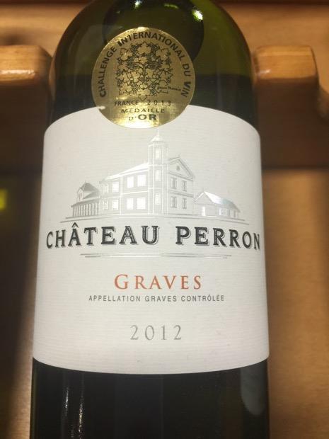 2013 Château Perron Blanc, France, Bordeaux, Graves - CellarTracker