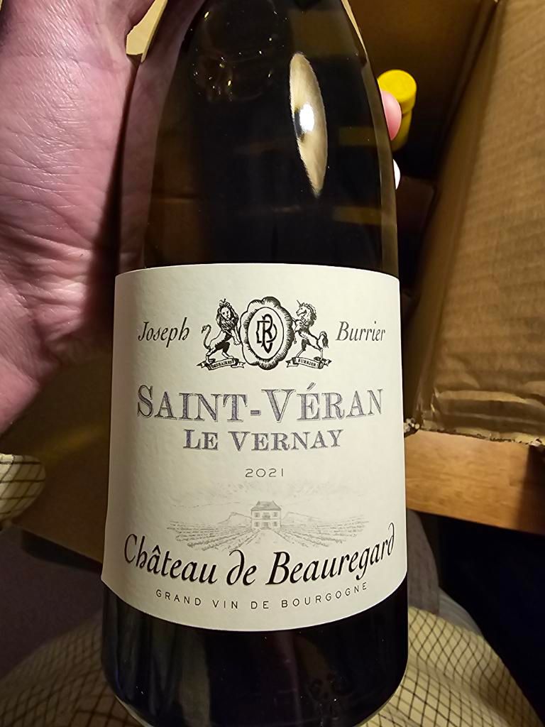 2021 Château de Beauregard (Joseph Burrier) Saint Véran Le Vernay ...