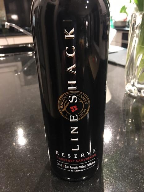 2016 Line Shack Winery Cabernet Sauvignon Reserve, USA, California ...