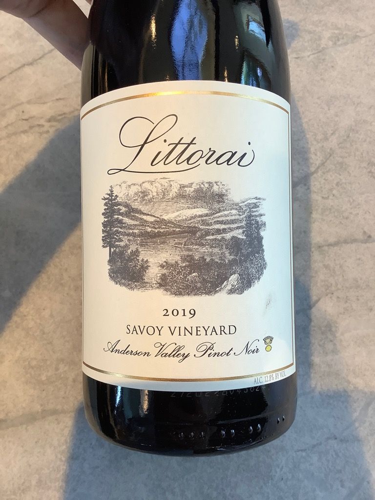 2019 Littorai Pinot Noir Savoy Vineyard, USA, California, North Coast ...