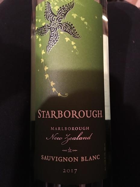 2017 Starborough Sauvignon Blanc, New Zealand, South Island ...